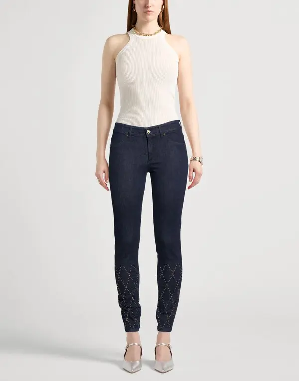 Versace Embellished Skinny Jeans