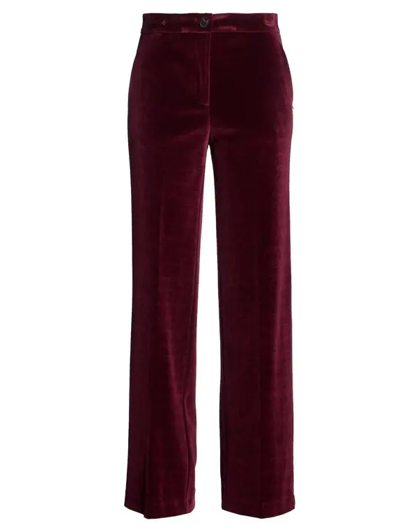 OTTOD'AME Cotton-polyester Chenille Pants - Red