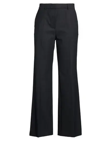 OTTOD'AME Pants Charcoal Size Polyester, Wool, Elastane - Grey