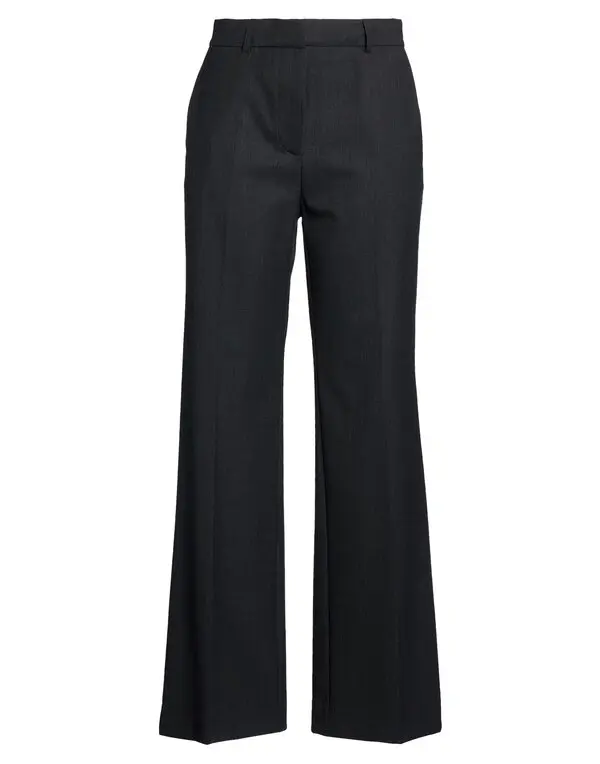 OTTOD'AME Pants Charcoal Size Polyester, Wool, Elastane