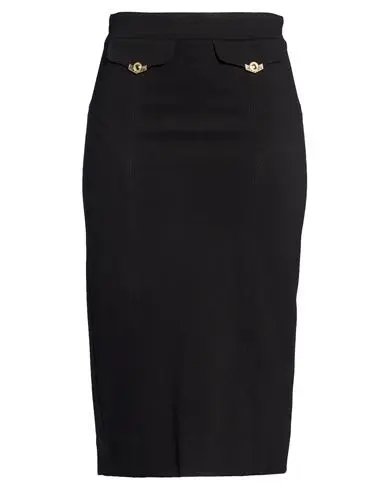 Versace Midi Skirt Size Viscose, Polyamide, Elastane - Black