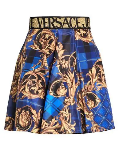 Versace Mini Skirt Size Polyester - Blue