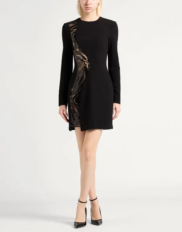 Just Cavalli Bodycon Mini Dress With Sequins