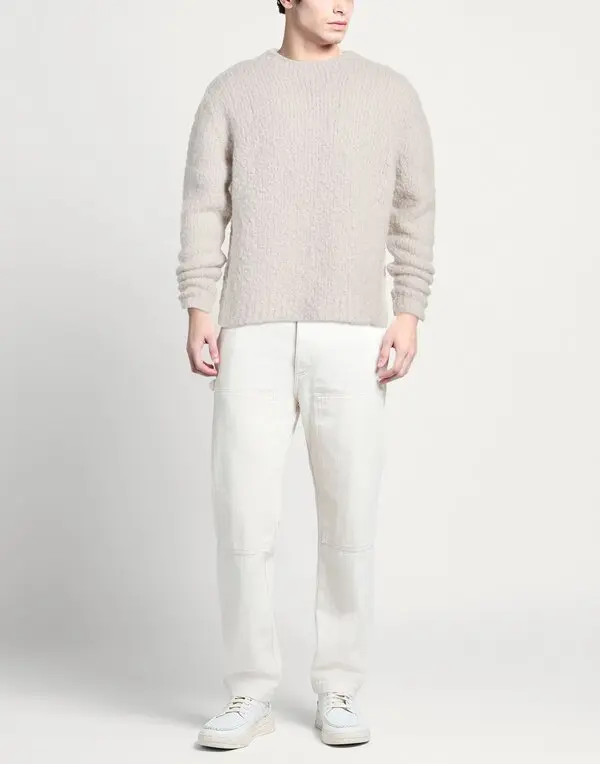 WOOL & CO Crewneck Long Sleeve Sweater