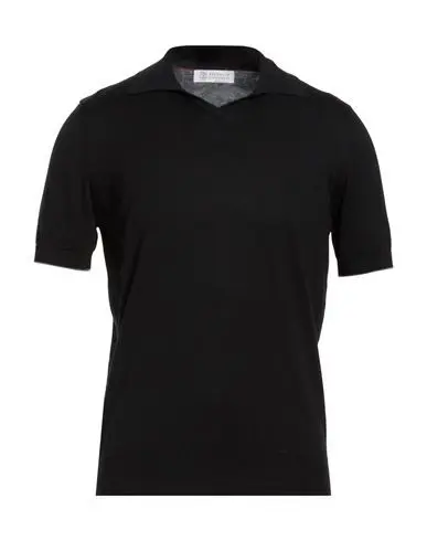 Brunello Cucinelli Polo Shirt Size Cotton - Black