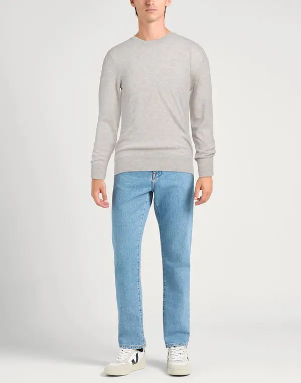 Altea Dark Virgin Wool Sweater - Grey