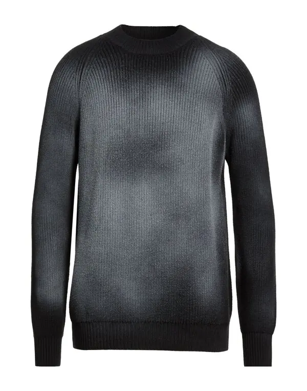 DISCLAIMER Cotton Tie-dye Mock Neck Sweater