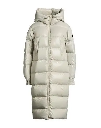 Peuterey Quilted Hooded Down Coat - Light Green