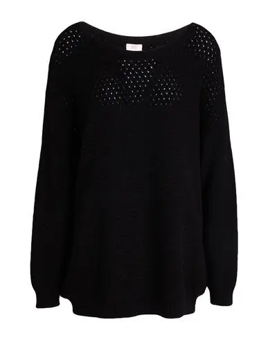 OLTRE Sweater Size Viscose, Polyester, Polyamide - Black