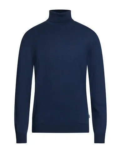 JACK & JONES Turtleneck Size Cotton, Recycled Polyester - Navy
