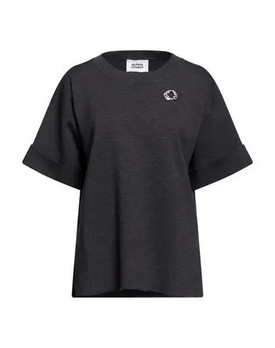 Alpha Studio Sweater Size Merino Wool - Grey