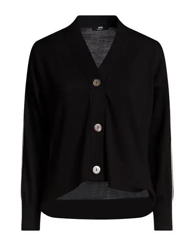 Alpha Studio The Fine Essentials Cardigan Size Merino Wool - Black