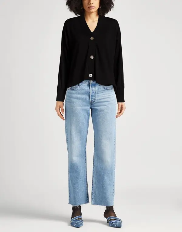 Alpha Studio Fine Essentials Merino Wool Cardigan