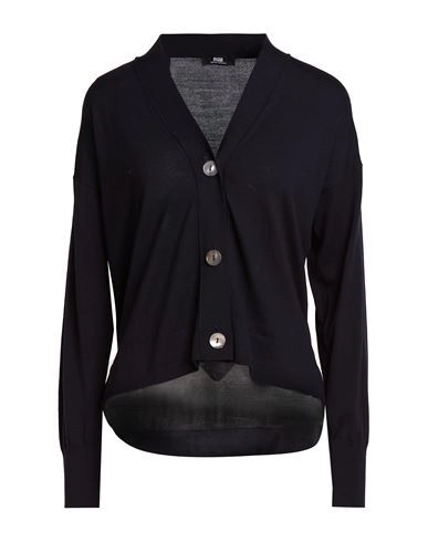 Alpha Studio Fine Essentials Merino Wool Cardigan - Blue