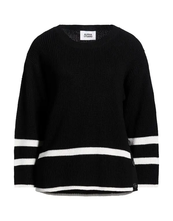 Alpha Studio Merino Wool Sweater