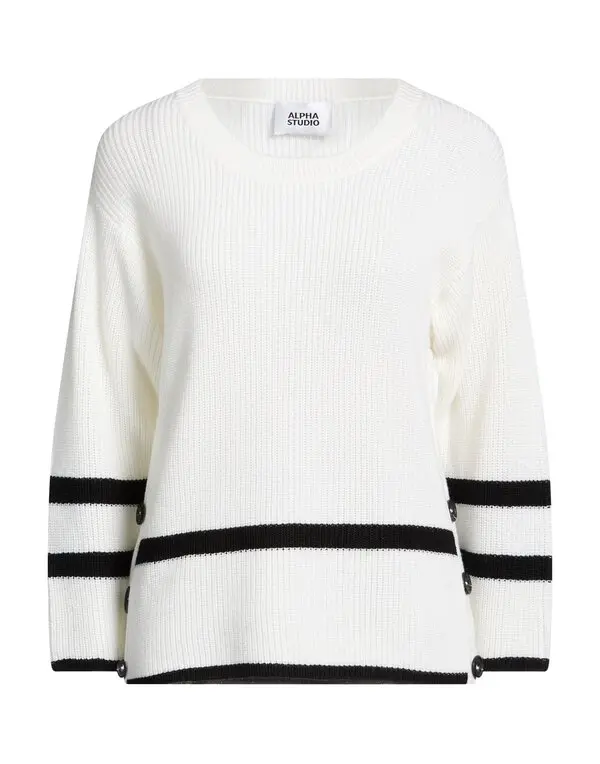 Alpha Studio Merino Wool Sweater