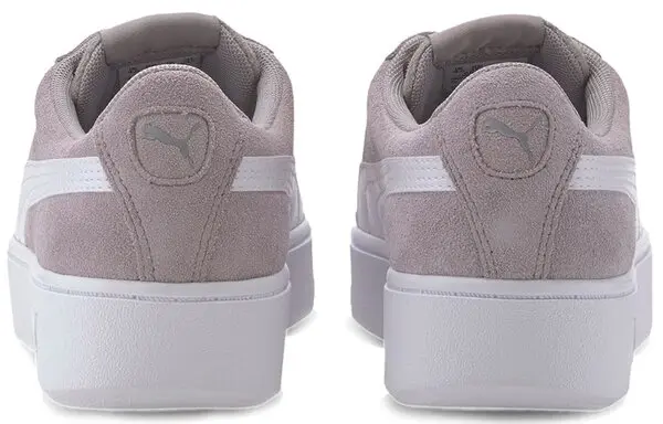 PUMA Vikky Stacked Platform Sneakers - Pink/blue