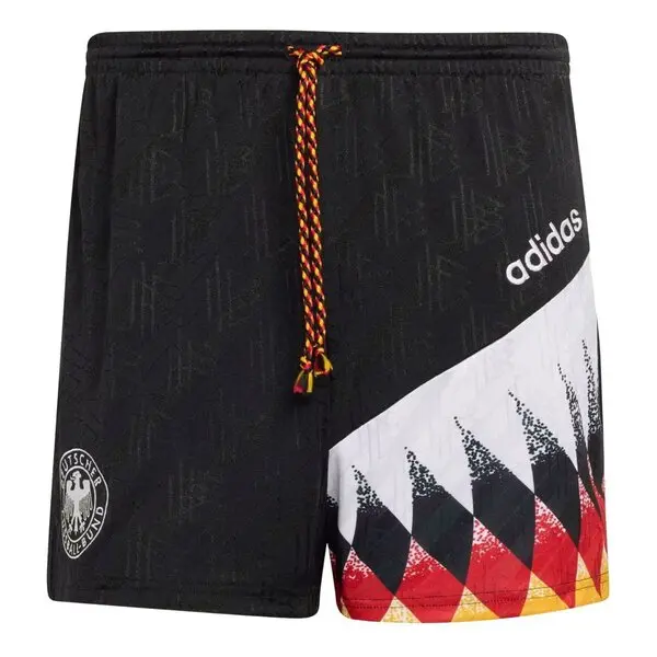Adidas Germany Retro Soccer Shorts - Black