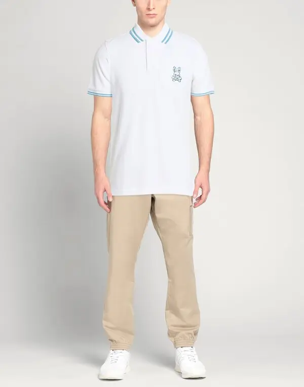 Psycho Bunny Polo Shirt Size Pima Cotton - White