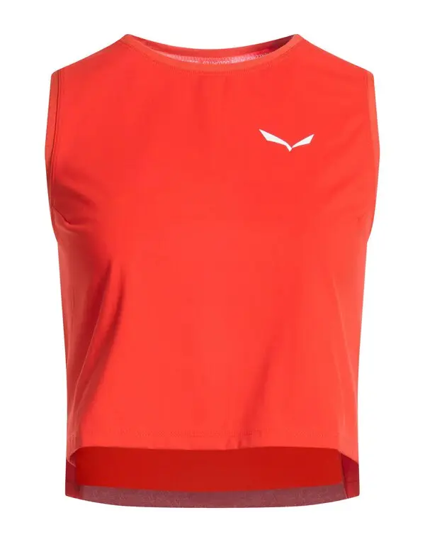 SALEWA T-shirt Size Polyamide, Polyester, Elastane - Orange