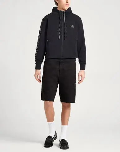 LA MARTINA Zip-up Hooded Sweatshirt With Printed Logo Detail