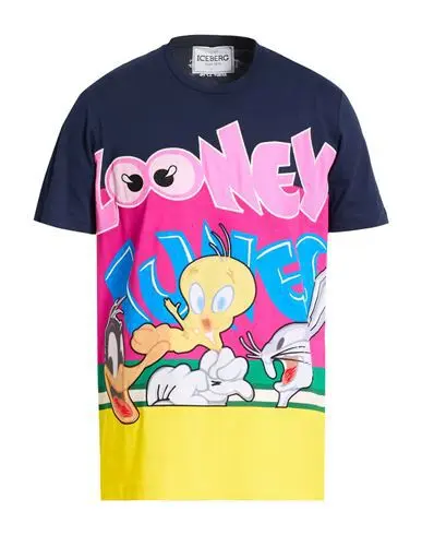 Iceberg T-shirt Size Cotton, Polyester - Navy