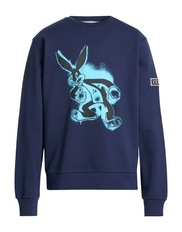 Iceberg Cotton Sweatshirt With Graphic Print