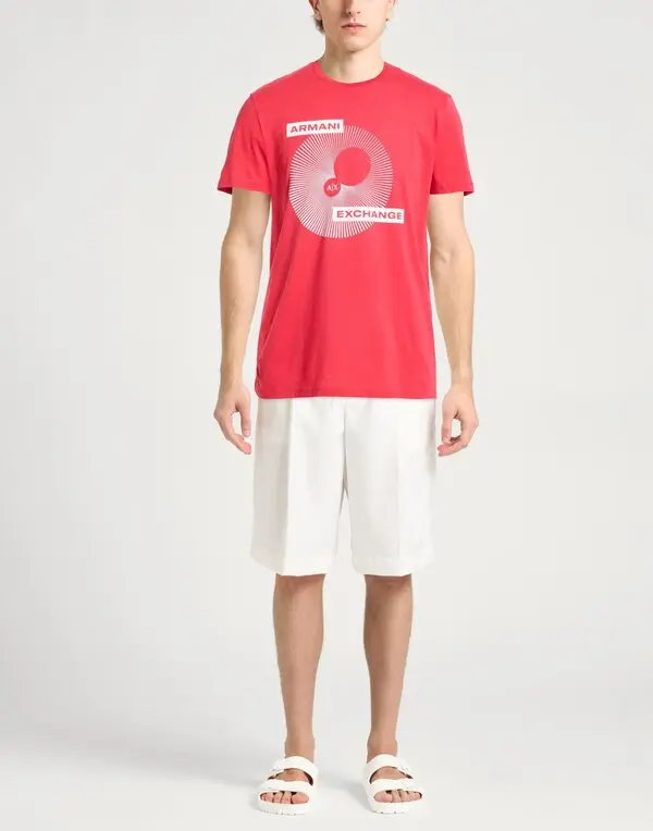 Armani Exchange T-shirt Brick Size Cotton