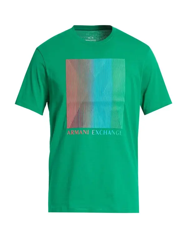 Armani Exchange T-shirt Size Cotton - Green
