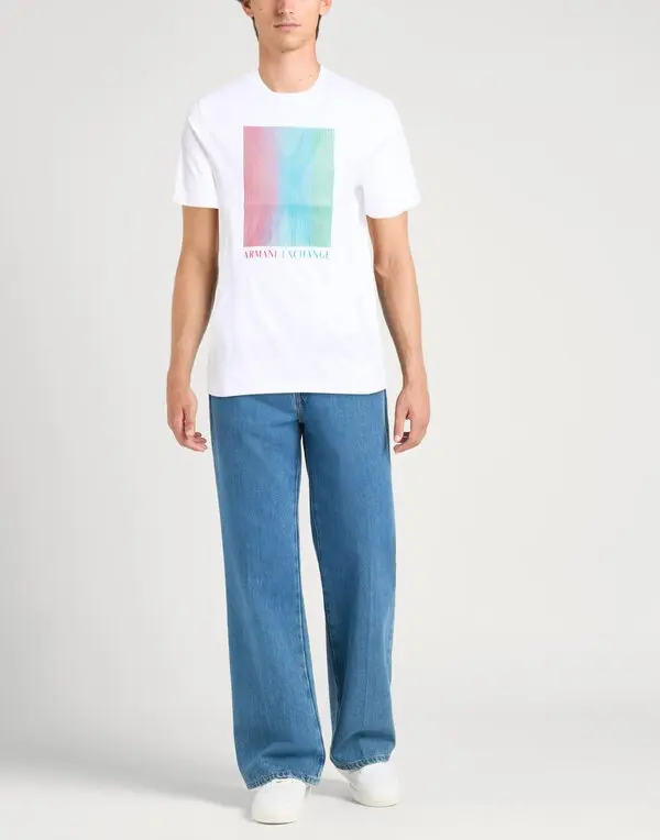 Armani Exchange T-shirt Size Cotton - White