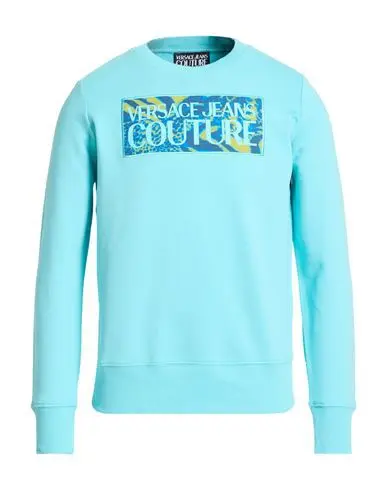Versace Sweatshirt Size Cotton - Azure