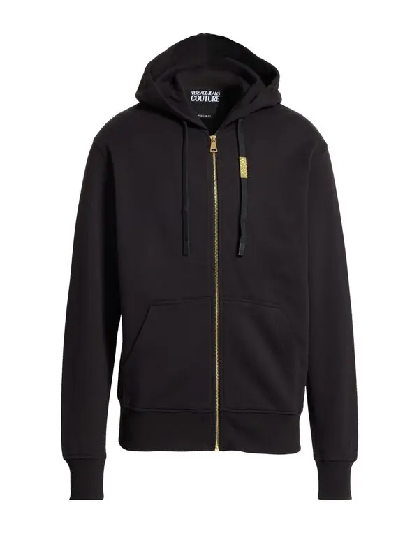 Versace Zip-up French Terry Hoodie
