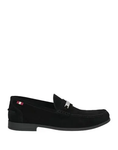 Bally Loafers Dark Size Leather - Black