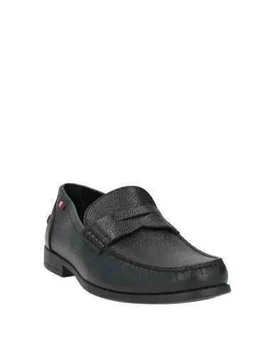 Bally Leather Penny Loafers - Black