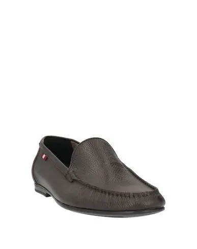 Bally Loafers In Pebbled Leather - Brown