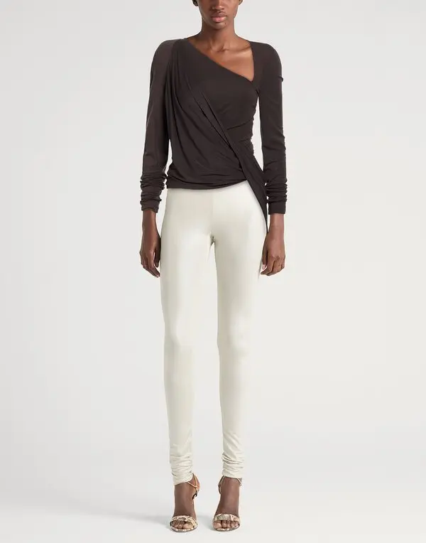 Helmut Lang Draped Jersey Top