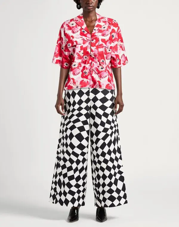 Paul & Joe Short Sleeve Cotton Shirt - Fuchsia