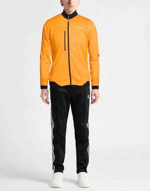 SALEWA Recycled Polyester And Elastane Athletic Jacket - Orange