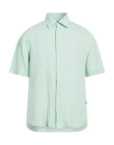 BOSS Shirt Light Size Linen - Green