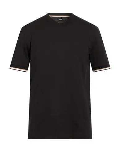 BOSS T-shirt Size Cotton - Black