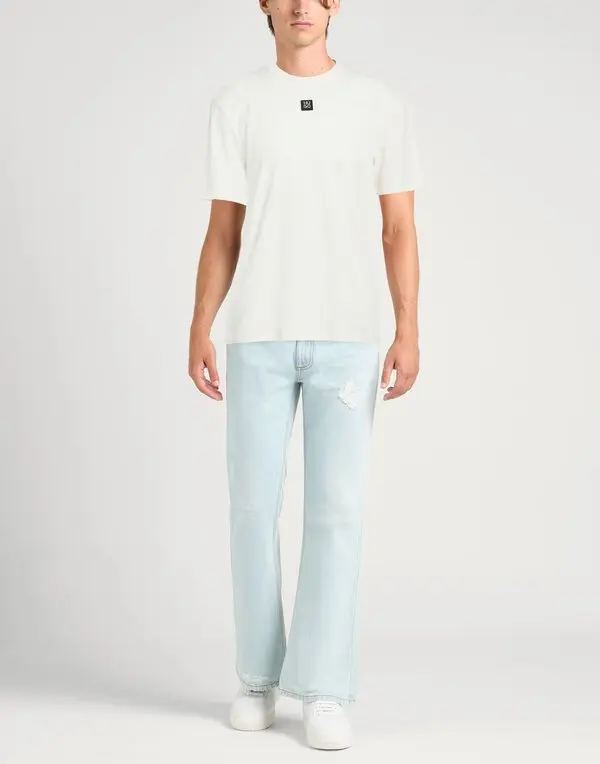 Hugo T-shirt Size Cotton, Elastane - White