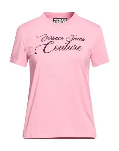 Versace Cotton Elastane T-shirt - Pink