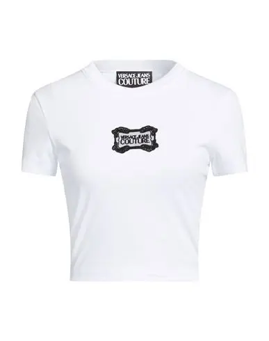 Versace T-shirt Size Cotton, Elastane - White