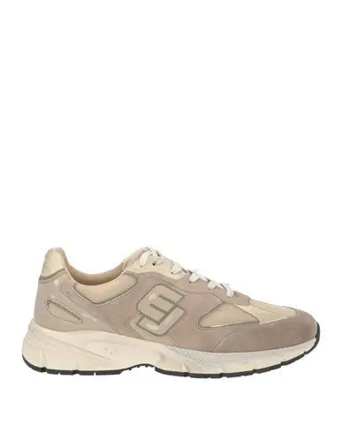 ENTERPRISE JAPAN Sneakers Size Cow Leather, Calfskin, Textile Fibers - Grey