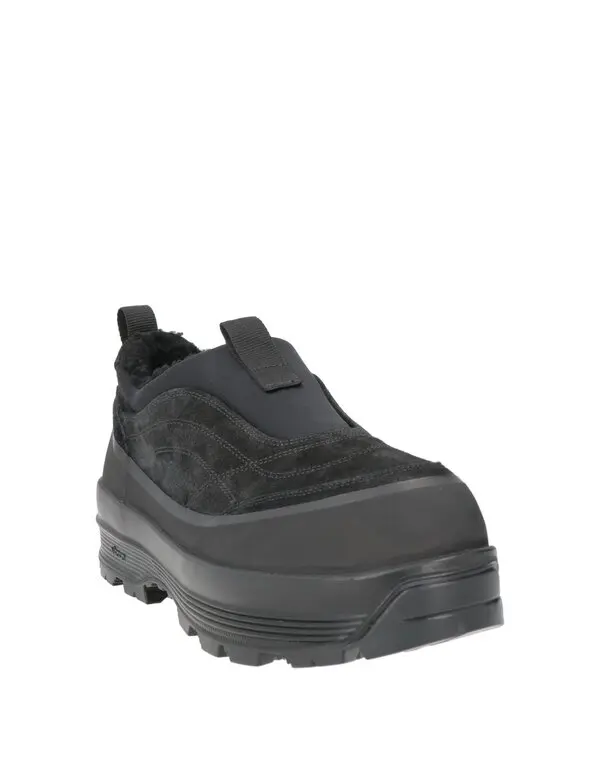Diemme Badia Basso Shearling Lined Slip-on Sneakers - Black