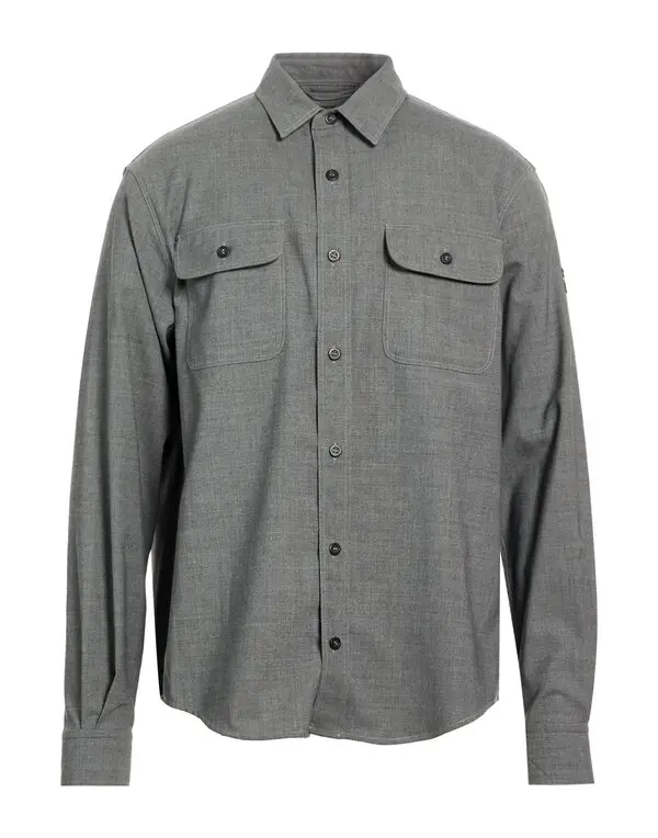 Paul & Shark Shirt Size Polyester, Wool, Elastane - Grey