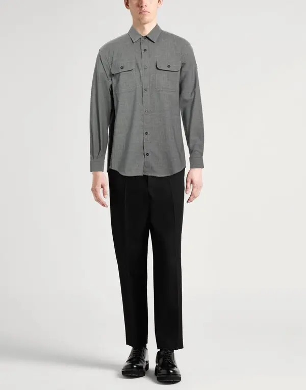 Paul & Shark Shirt Size Polyester, Wool, Elastane - Grey