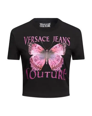 Versace T-shirt Size Cotton, Elastane - Black