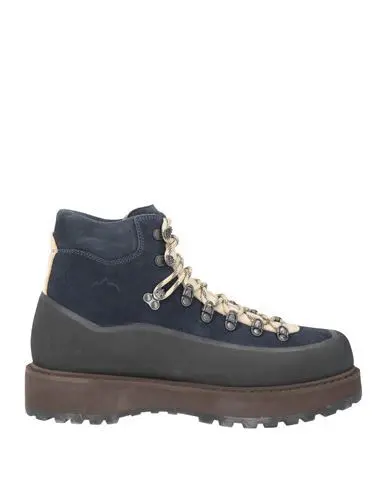 Diemme Roccia Vet Due Gomma Ankle Boots Size Leather - Navy