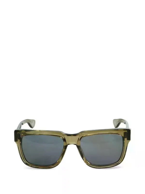 Chrome Hearts Officer Square Frame Sunglasses